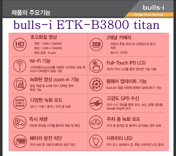 불스아이 ETK-B3800 TITAN 메뉴얼 바로알기 : 네이버 블로그